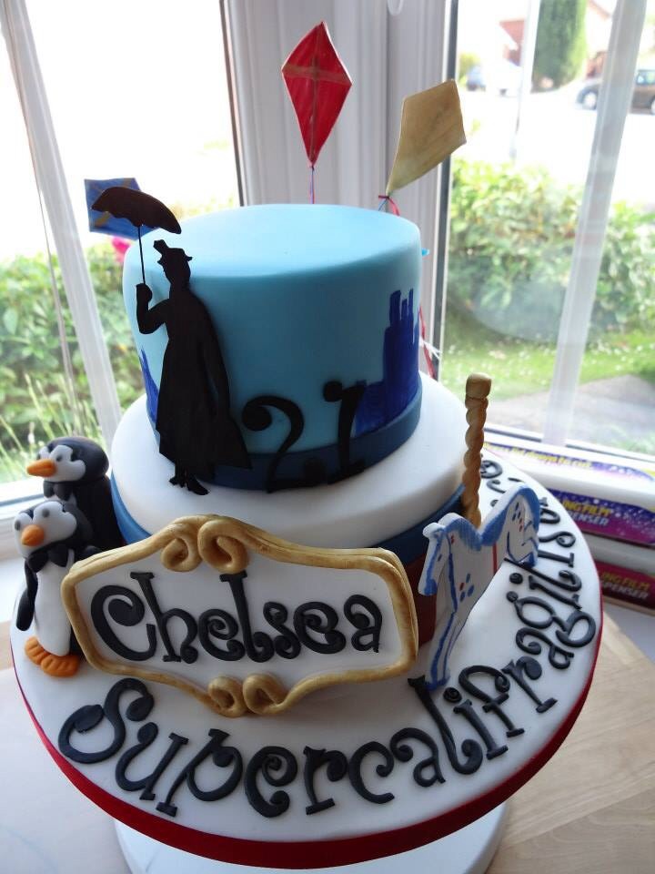 Mary poppins cake – Little Black Hen