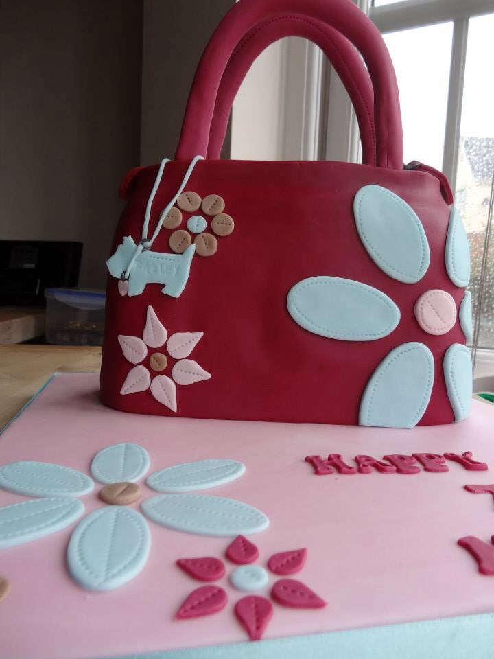 Radley handbag cake – Little Black Hen